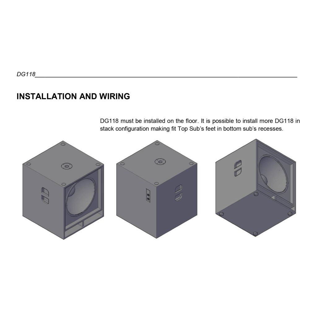 Subwoofer LSS DG118 – Phúc Anh Audio